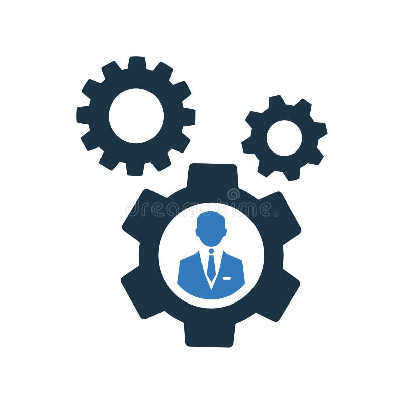 Gear, Setting, User, Profile Icon. Editable Vector Graphics Stock ...