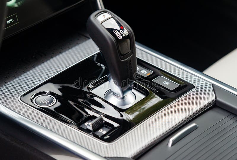 Gear shift in the car stock image. Image of transport - 161689867