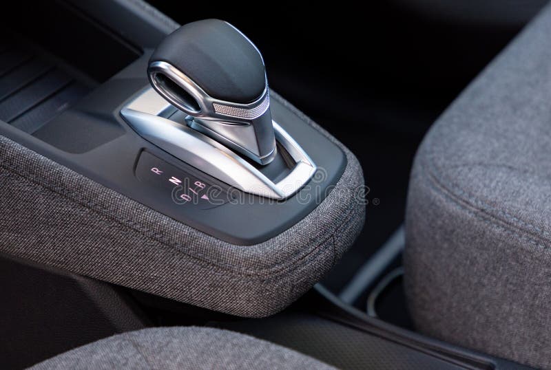 Gear shift in a car stock photo. Image of technology - 175612028