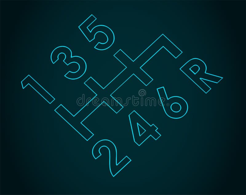 Gear Shift Knob Illustrations Stock Vector - Illustration of icon ...