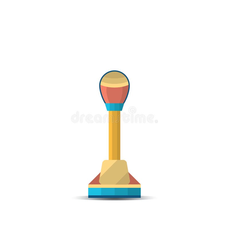 Gear Shifter. Vector Illustration Decorative Design Stock Vector ...