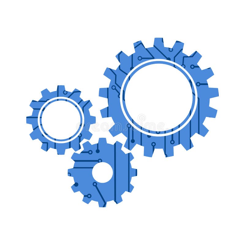 Gear Smart Eps Icon. Digital Tech - Vector Business Logo Template ...