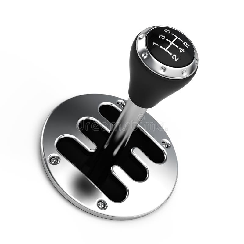 Gear stick stock illustration. Illustration of automotive - 22096825