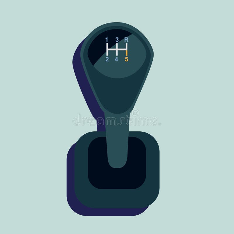 Gear Stick. Vector Illustration Decorative Design Stock Vector ...