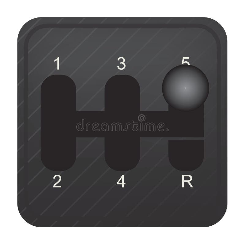 Gear Stick. Vector Illustration Decorative Design Stock Vector ...