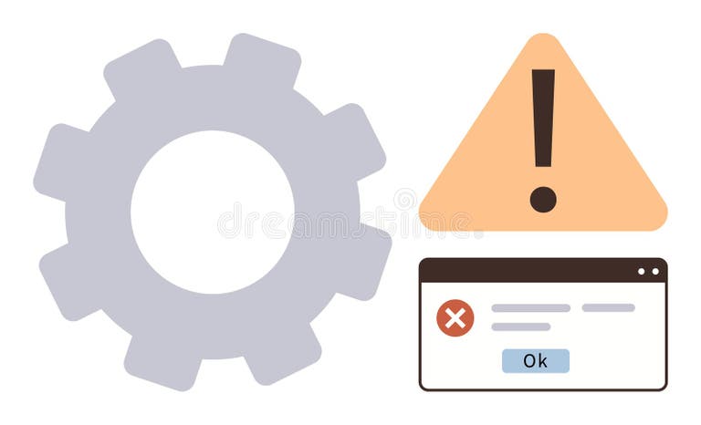 Maintenance Warnings Stock Illustrations – 69 Maintenance Warnings ...