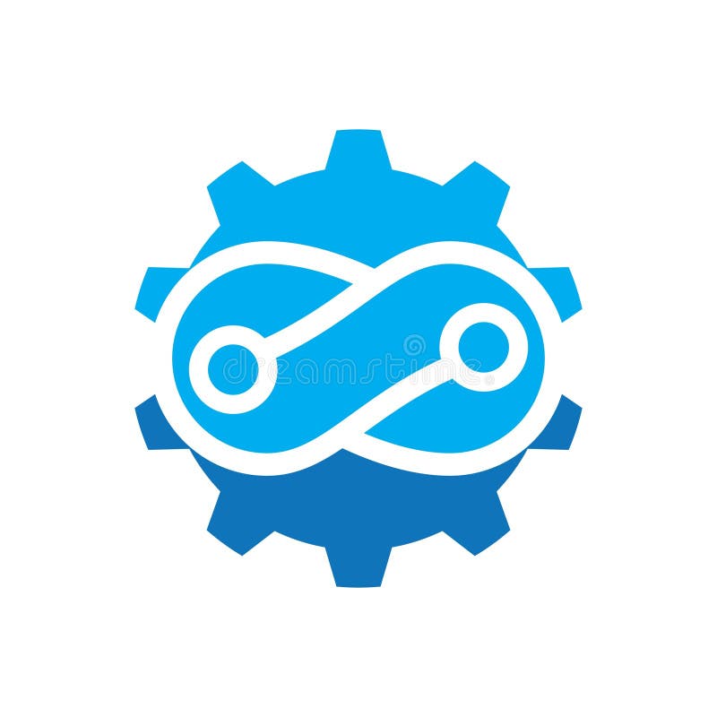 Gear tech logo images stock vector. Illustration of support - 270831055