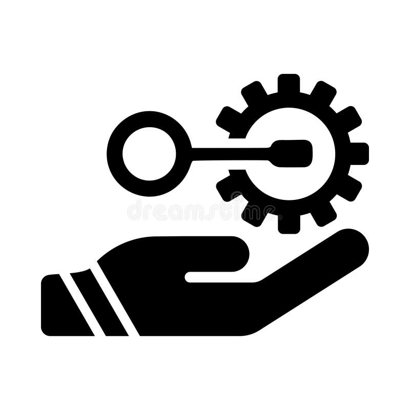 Gear, Technical, Support, Man, Settings, Technical Support Icon Stock ...