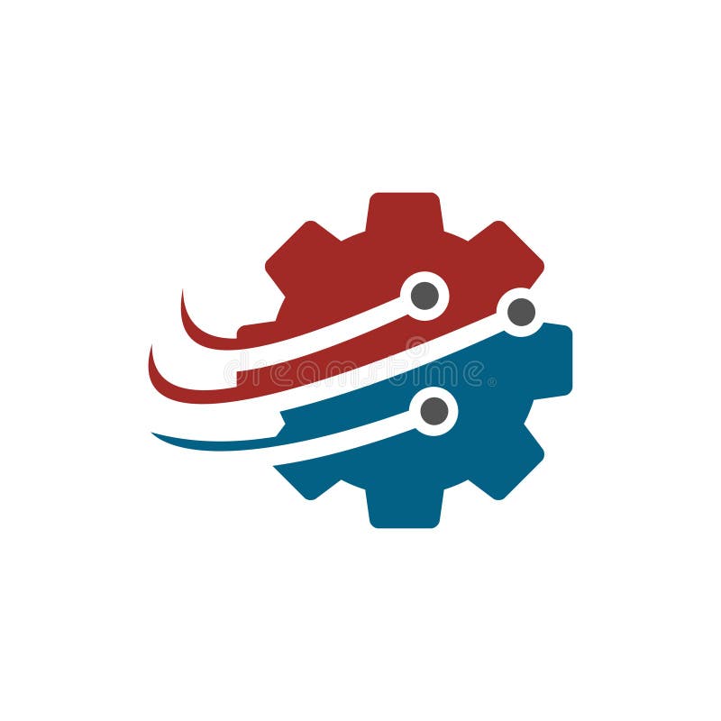 Gear Business Logo Design Template Vector Icon Stock Vector ...