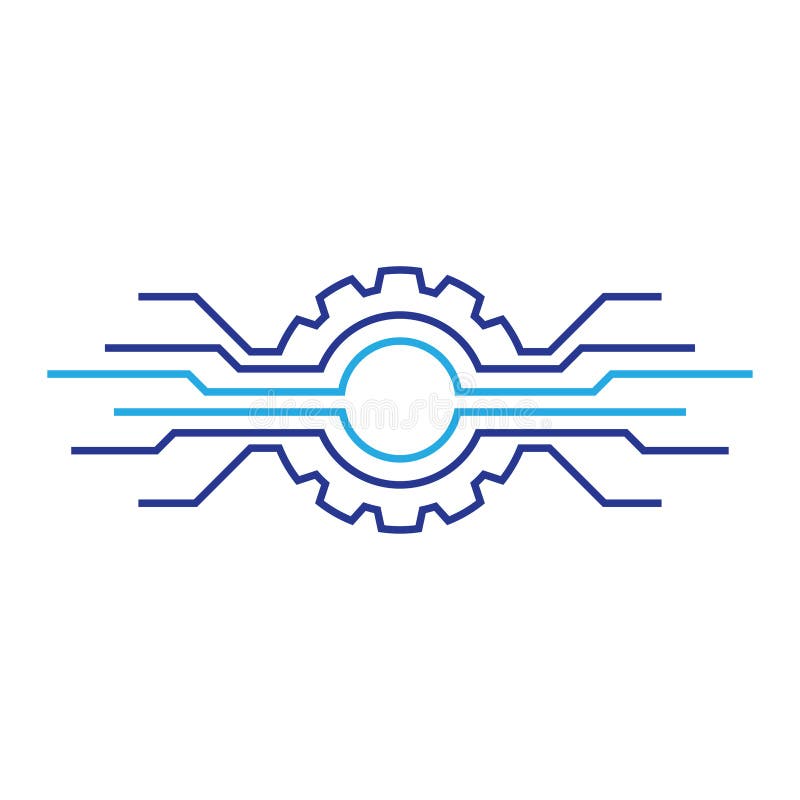 Gear technology logo stock vector. Illustration of wheel - 279413013