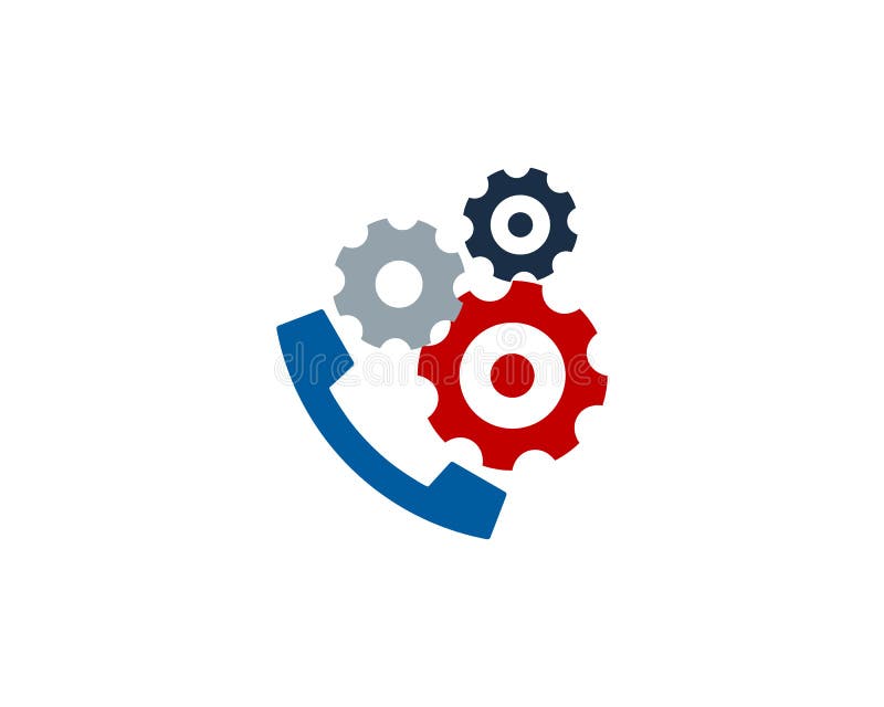 Work Call Icon Logo Design Element Stock Illustrations – 1,428 Work ...