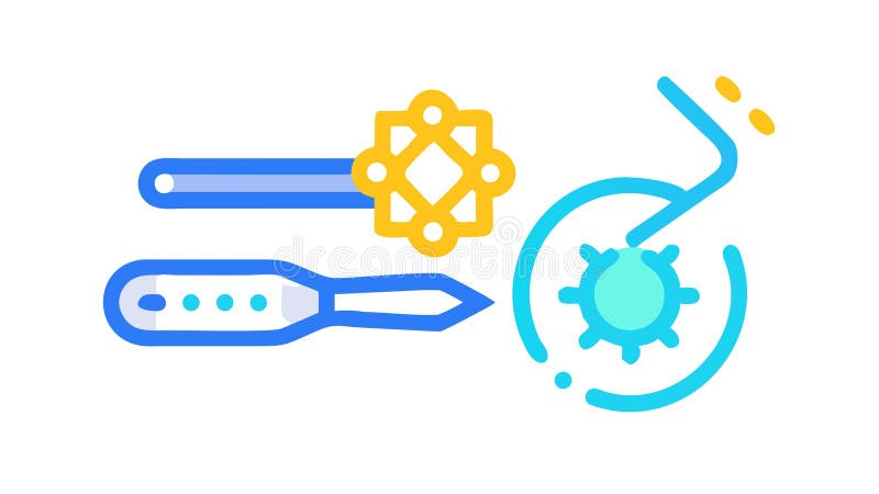 Gear and Tool Connection, Mechanical Linkage Icon, Vector Design Generative AI Stock Vector ...