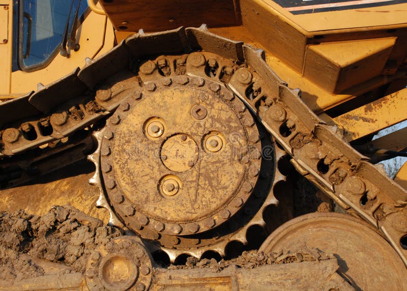 Tracks stock photo. Image of gears, treads, industry, tractor - 195184