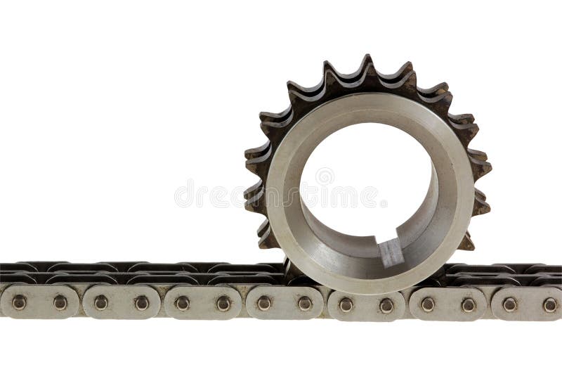 Mechanism of chain gear stock image. Image of mechanism - 23398971
