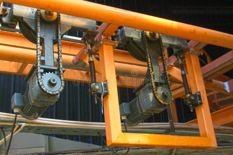 Gear Transmission Device in a Playground Stock Photo - Image of metal ...