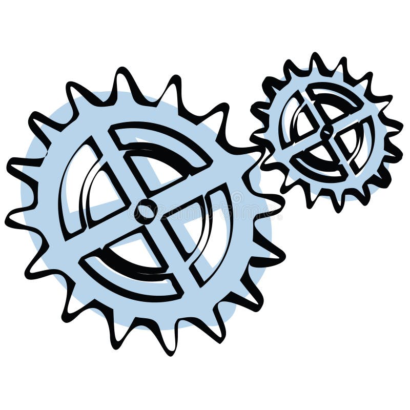 Gear vector stock vector. Illustration of technology, mechanism - 5502618