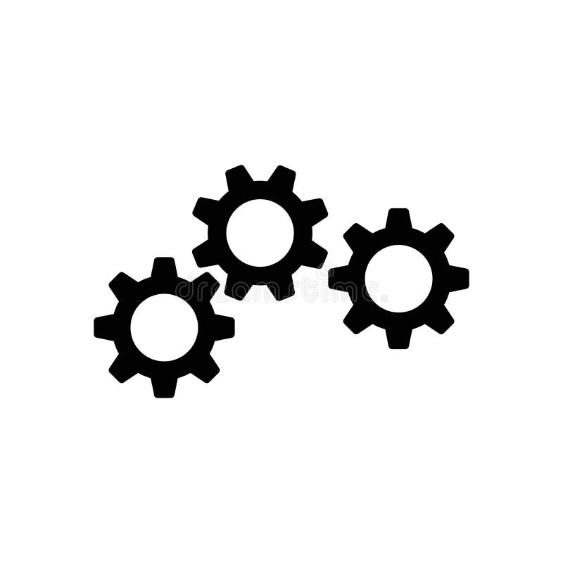 Gear Vector Icon. Web Design Icon. Gears and Cogs Symbol. Cog Wheels ...