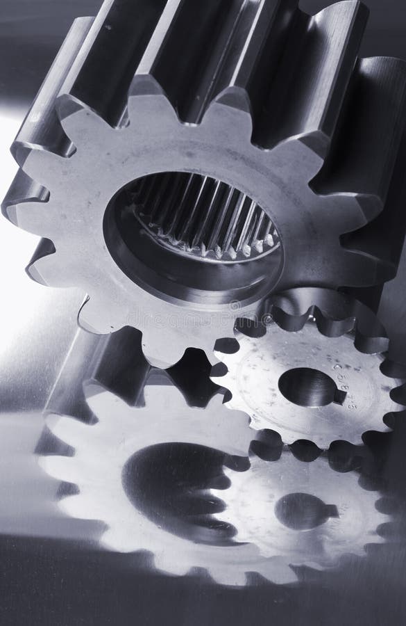 Gear-wheel blues stock photo. Image of energy, mechanism - 882338