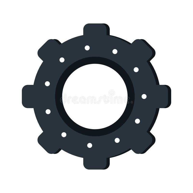 Gear wheel engine teamwork stock vector. Illustration of macro - 82201486