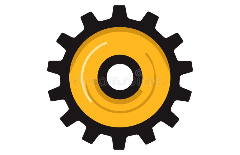 Gear Wheel Icon Set. Gear Wheel Vector Illustration Stock Vector ...