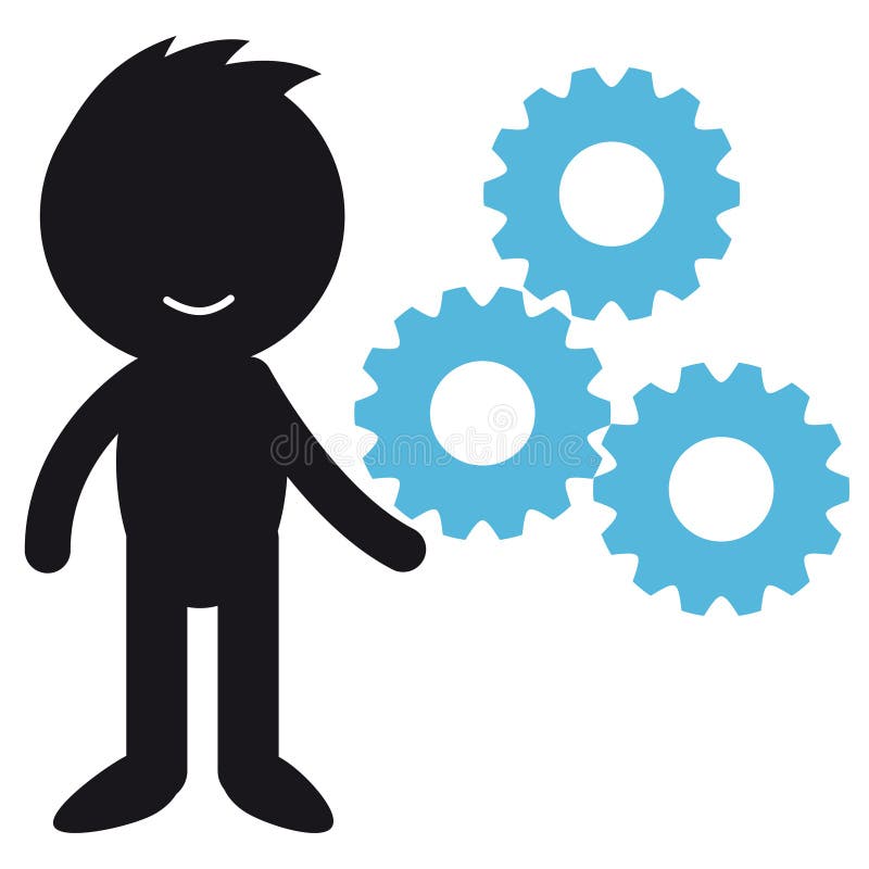 Mechanic Stick Figure Stock Illustrations – 79 Mechanic Stick Figure ...