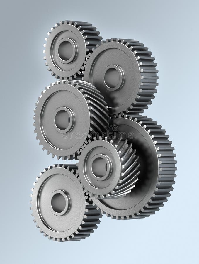 Gear. stock illustration. Illustration of gear, construction - 24519673