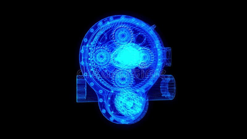 Gear Wheels Close-up. Automatic Transmission Gearbox Stock Footage ...