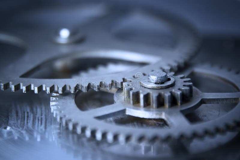 Gear wheels flat stock image. Image of closeup, watch - 38440483