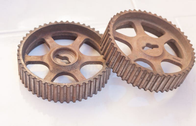 Gear wheels stock image. Image of industrial, pinion - 35212447