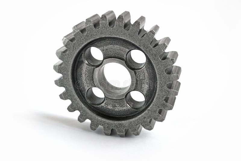 Gear on white stock image. Image of industry, workshop - 103540385