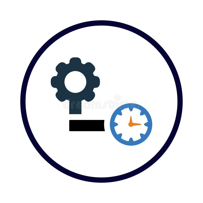 Gear, Work Tools, Meter, Maintenance Meter Icon Stock Vector ...