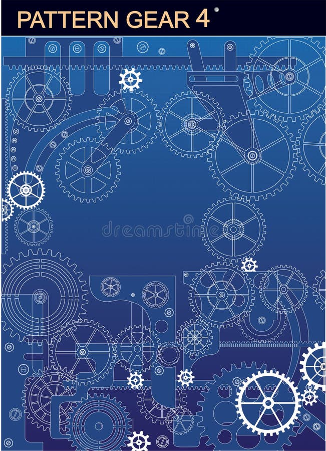 Gear4模式 向量例证. 插画 包括有 工程, 圈子, 工厂, 动力, 设计, 例证, 图象, 设备, 齿轮 - 10120274