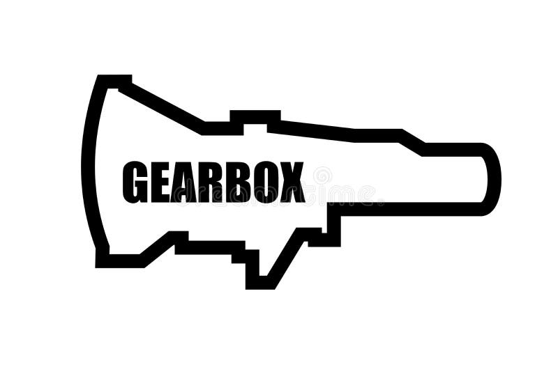 Gearbox Icon Graphics for the Car Stock Vector - Illustration of ...