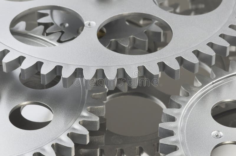 Gearing, Layered, and Close-Up Stock Image - Image of metal, teeth ...
