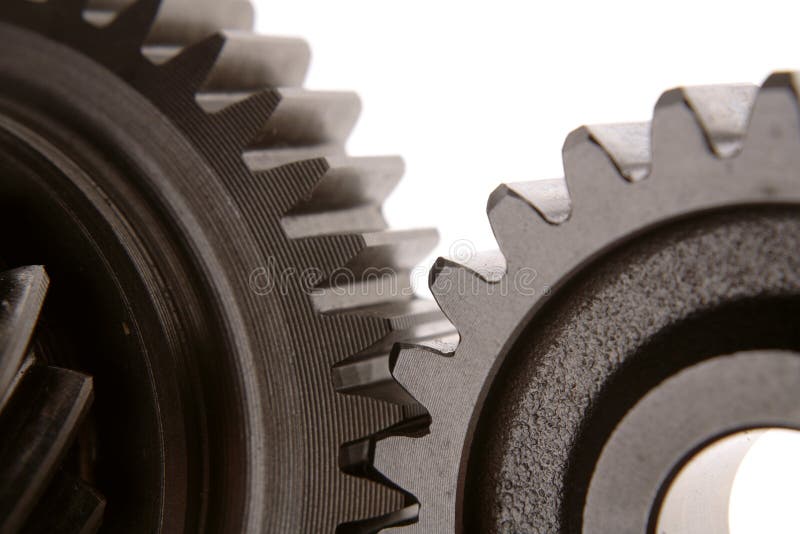 Cogs and gears system stock image. Image of explore, assembling - 5233861
