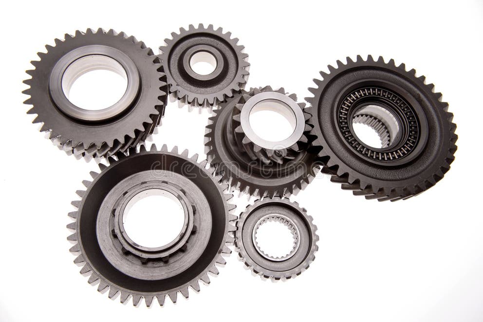 Gears stock image. Image of engaged, interlocked, indoor - 3684707