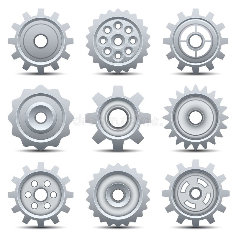 3D vector gears set stock vector. Illustration of mechanical - 33032427 3D vector gears set stock vector. Illustration of mechanical - 33032427