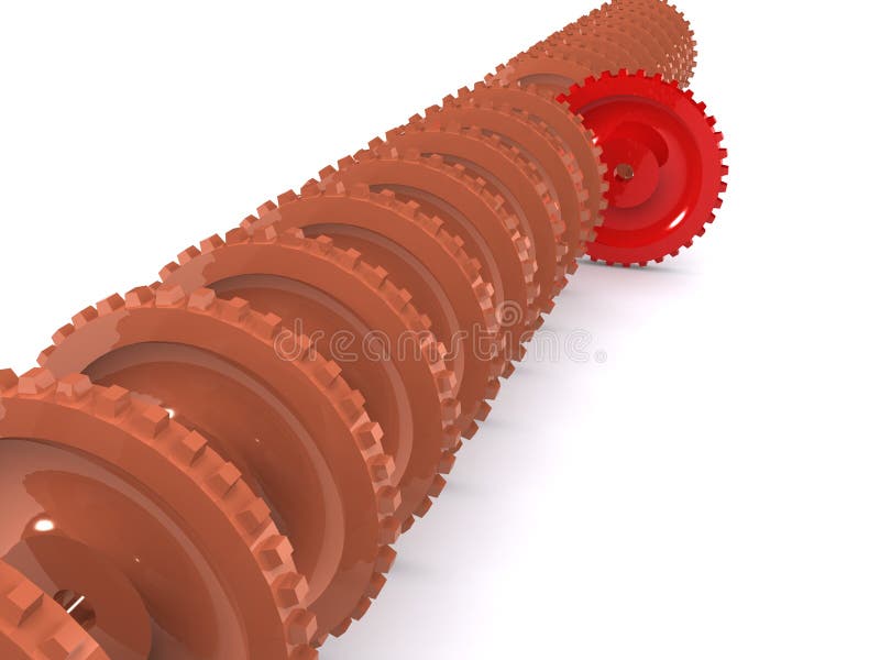 Gears stock illustration. Illustration of objects, wheel - 7522039