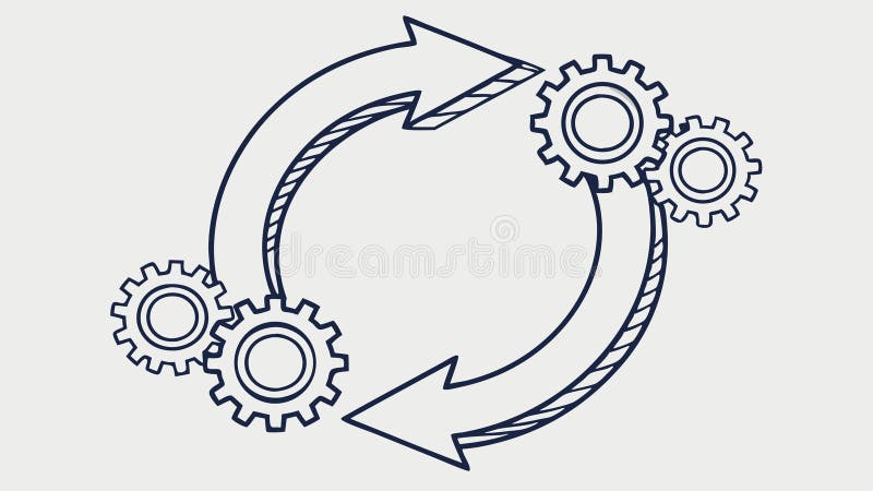 Gears Arrows Cycle Stock Illustrations – 272 Gears Arrows Cycle Stock Illustrations, Vectors ...