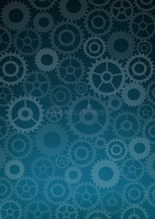 Gears background stock illustration. Illustration of metal - 19489126