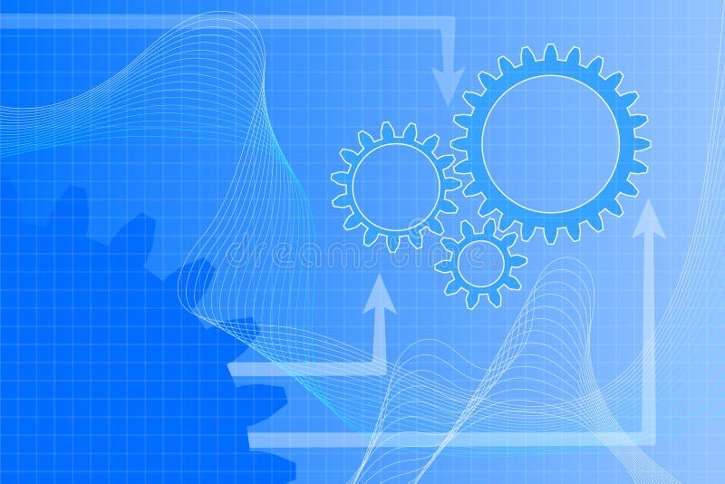 Gears background stock illustration. Illustration of design - 5116309
