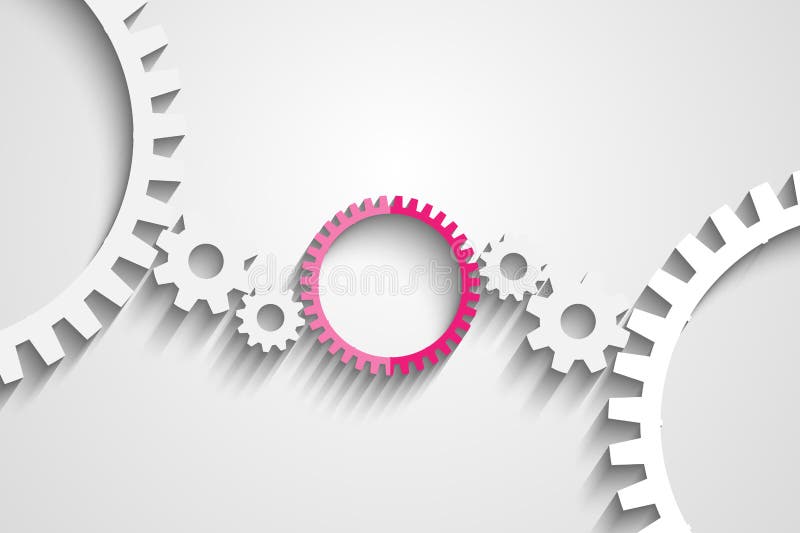 Gears background stock vector. Illustration of abstract - 40678624