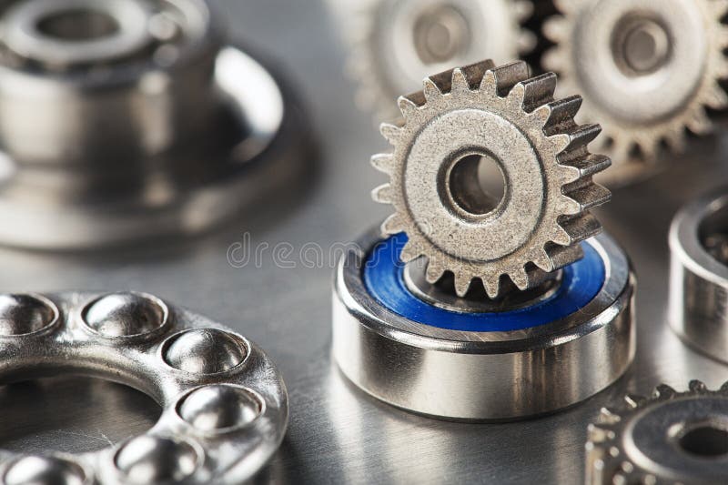 Gears, Bearings and Mechanism Parts.Elements of Mechanical Blocksand ...