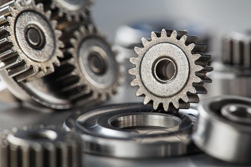 Gears, Bearings and Mechanism Parts.Elements of Mechanical Blocksand ...