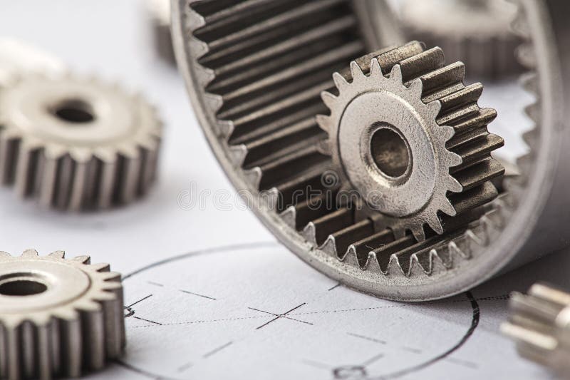Gears, Bearings and Mechanism Parts.Elements of Mechanical Blocksand ...