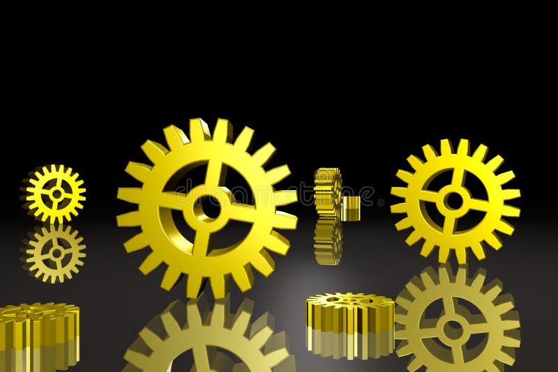 Gears Black Stock Illustrations – 13,839 Gears Black Stock ...
