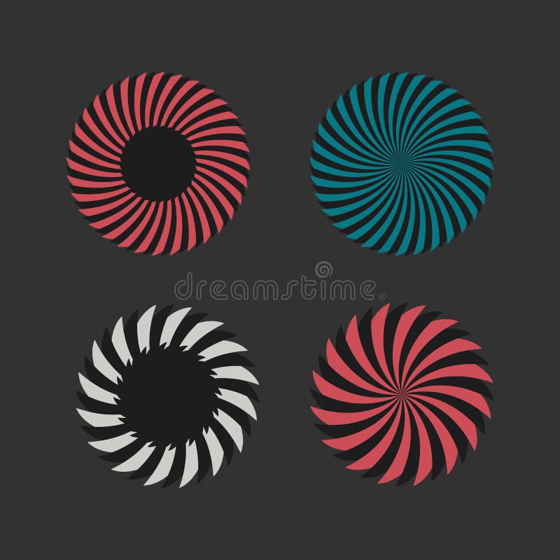 Circle and Gear Charts for Infographics Stock Vector - Illustration of ...