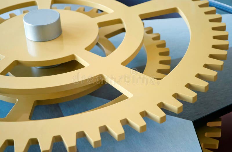 Giant Gears stock photo. Image of axels, field, retro - 5068072