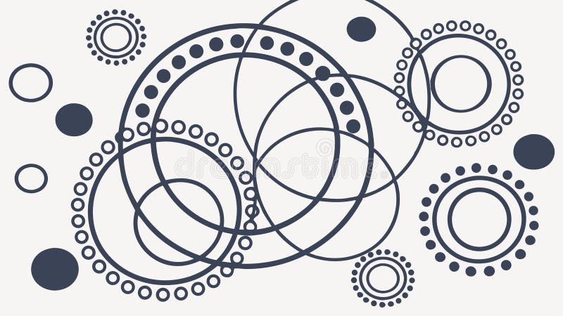 Gears and Cogs Mechanism. Engineering and Industry. Vector Design ...