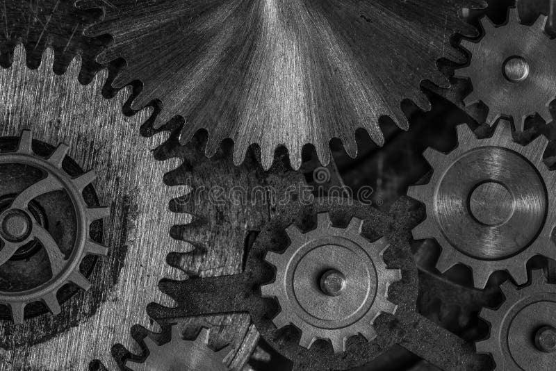 Gears and Cogwheels 3d Illustration Stock Illustration - Illustration ...